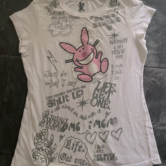 Happy Bunny | Tops | Vintage Happy Bunny Shirt | Poshmark